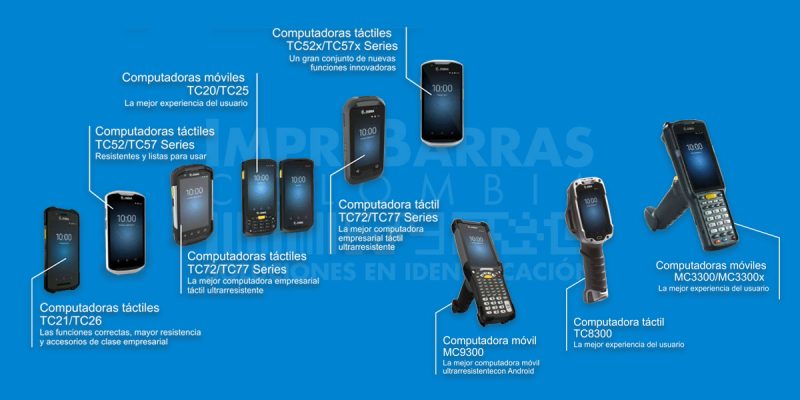 Terminales portátiles Zebra - ImpreBarras Colombia Cali